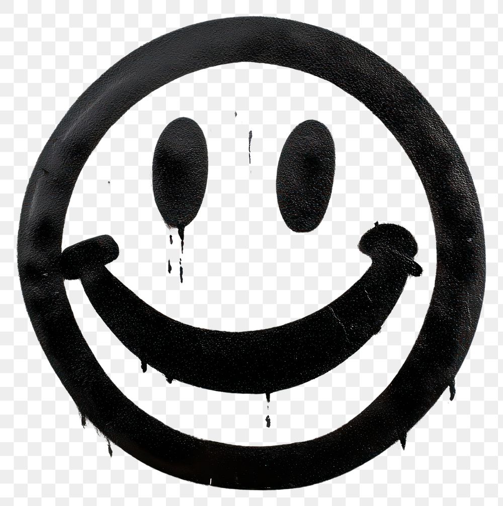 PNG Smiling face emoticon graffiti | Premium PNG - rawpixel