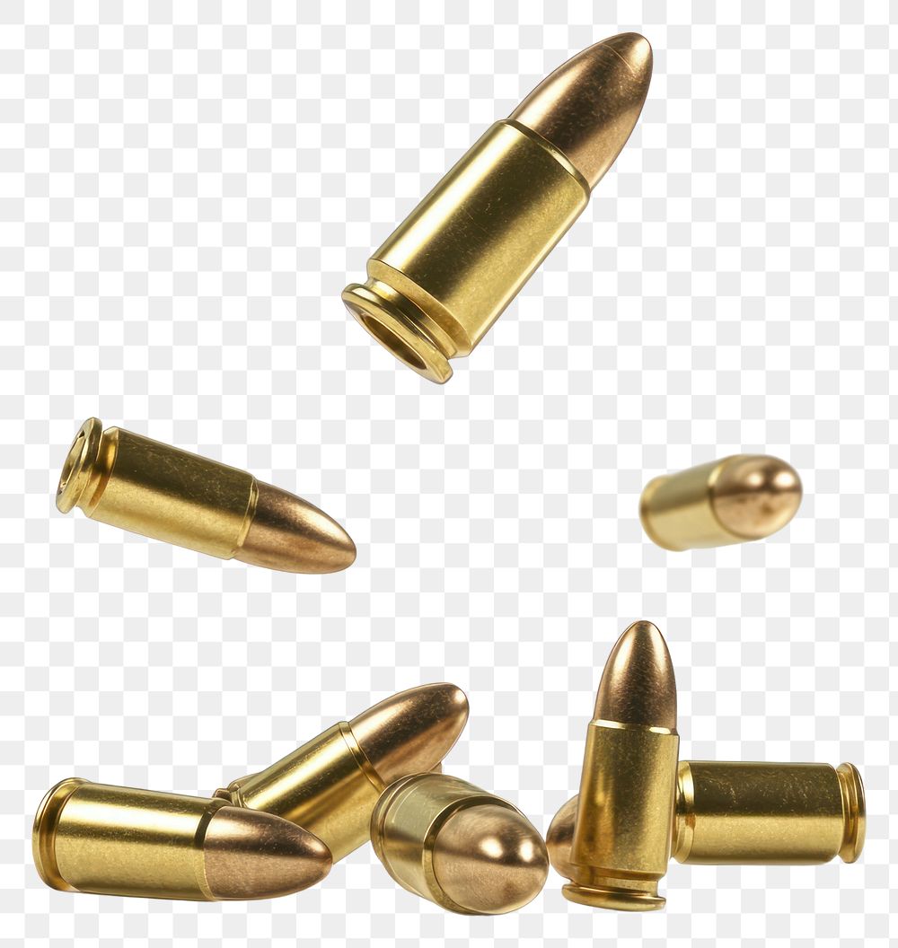 PNG Bullet bullets ammunition photography. | Free PNG - rawpixel