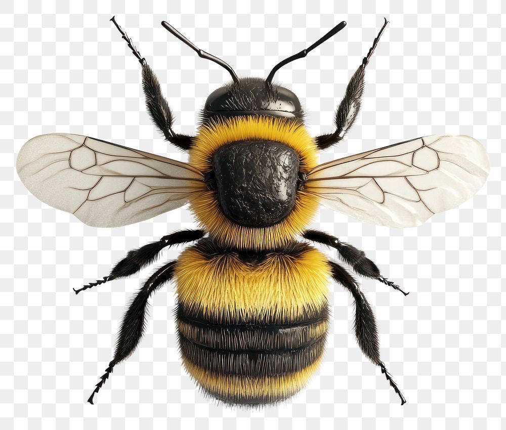 PNG Bee six legs insect | Premium PNG - rawpixel