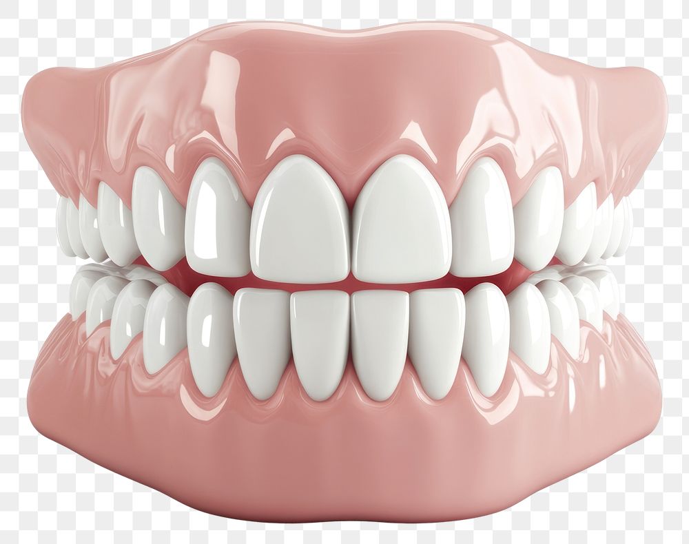 PNG White teeth illustration prosthetics | Free PNG - rawpixel