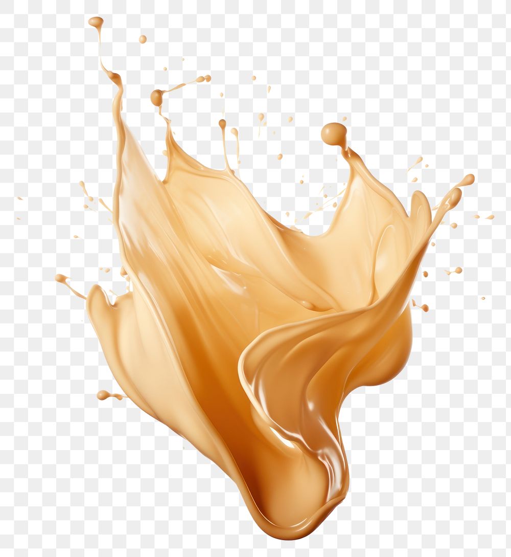 Beige splash abstract effect white. | Free PNG - rawpixel