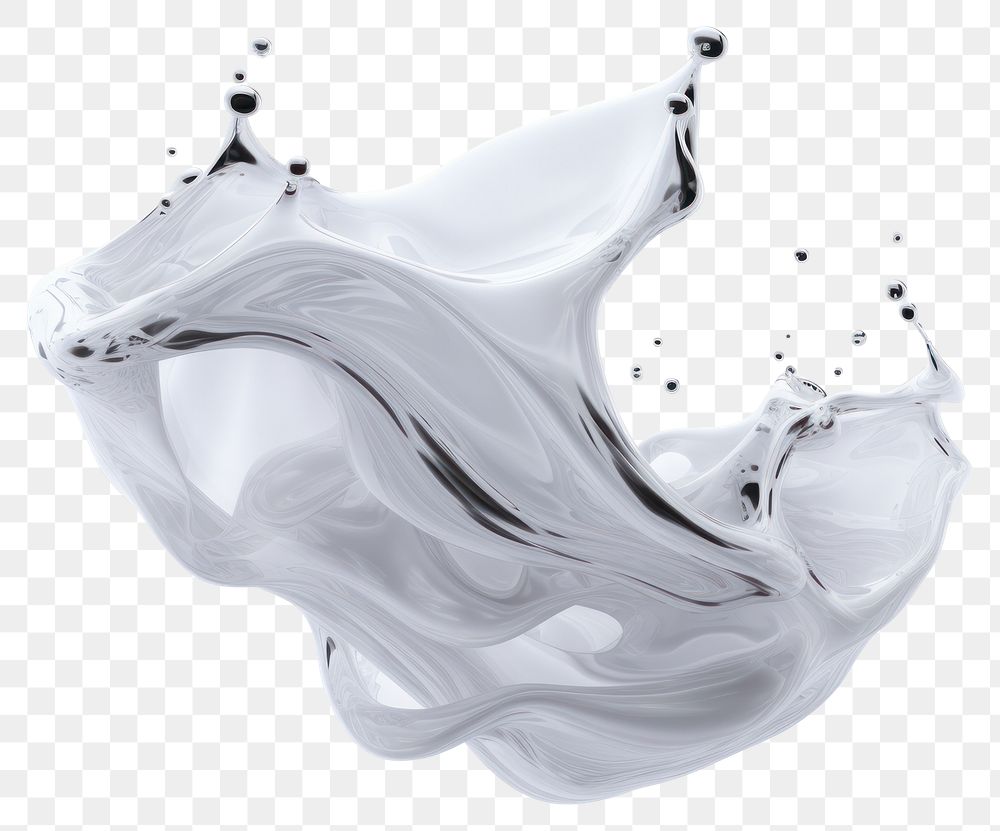 Clear gel splash abstract effect | Free PNG - rawpixel