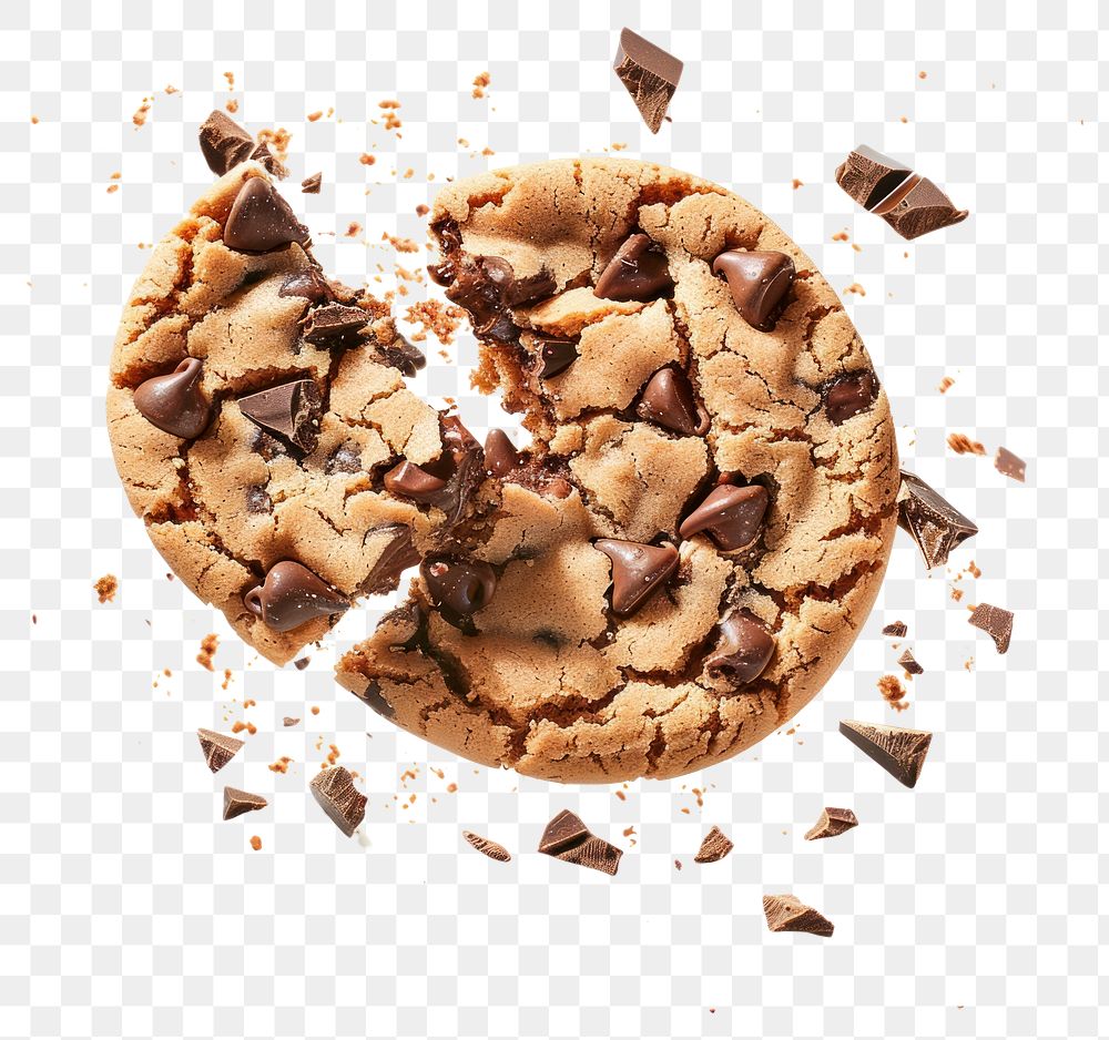 PNG Exploding chocolate chip cookie | Free PNG - rawpixel
