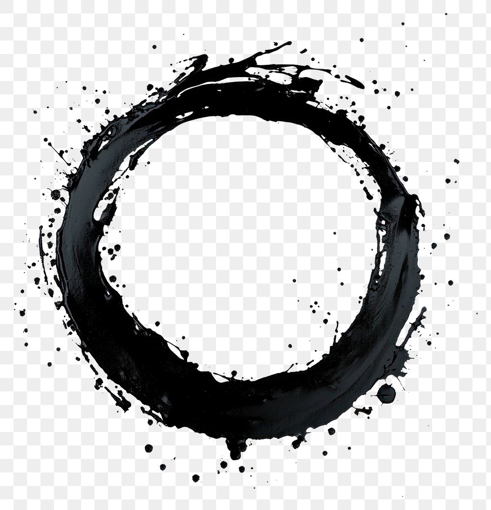 Ink splatter splash circle effect | Premium PNG - rawpixel