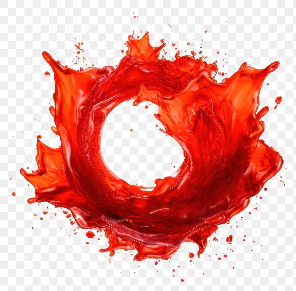 Lava splash background circle abstract. | Free PNG - rawpixel