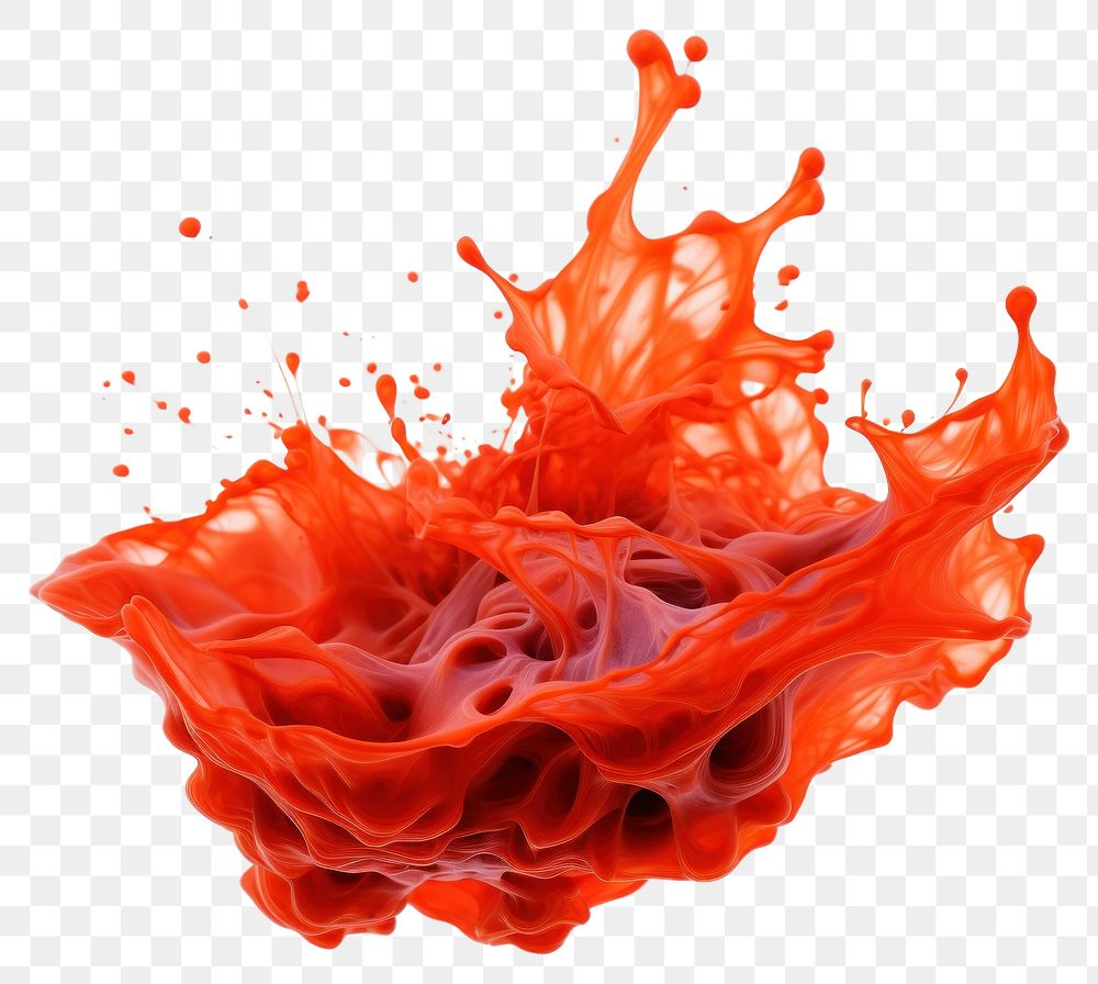 Lava splash abstract art explosion. | Free PNG - rawpixel