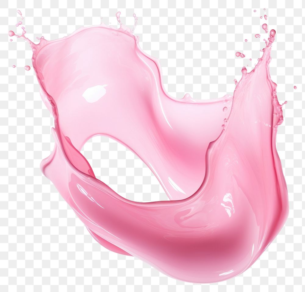Pastel pink liquid splash beverage | Free PNG - rawpixel