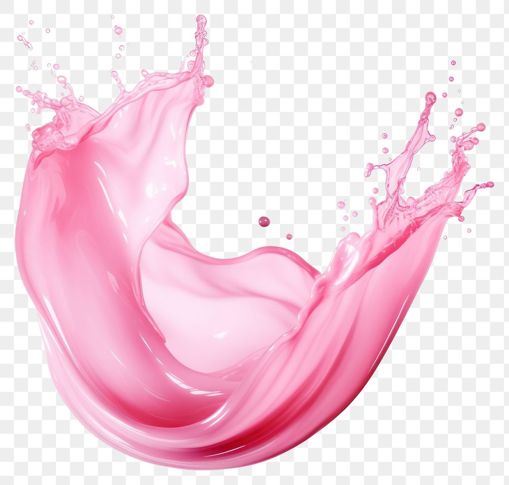 Pastel pink liquid splash beverage | Free PNG - rawpixel