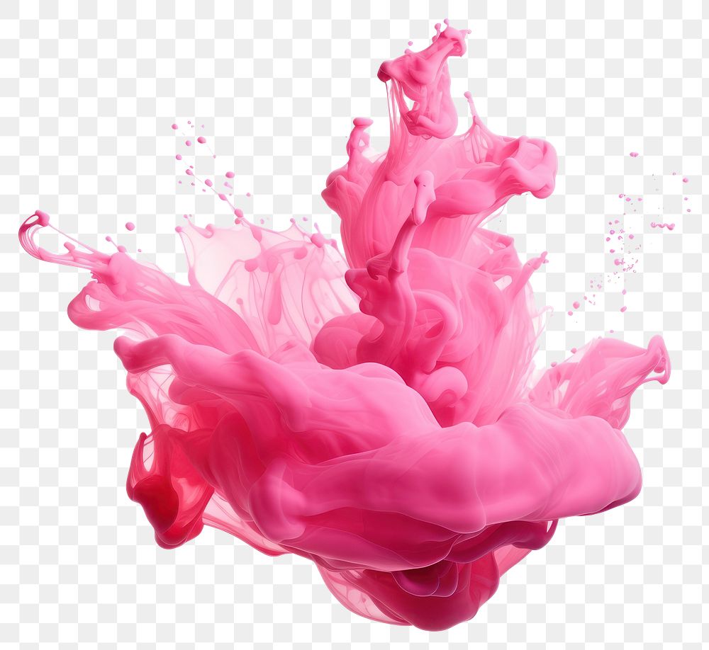 Pink liquid splash abstract beverage | Free PNG - rawpixel