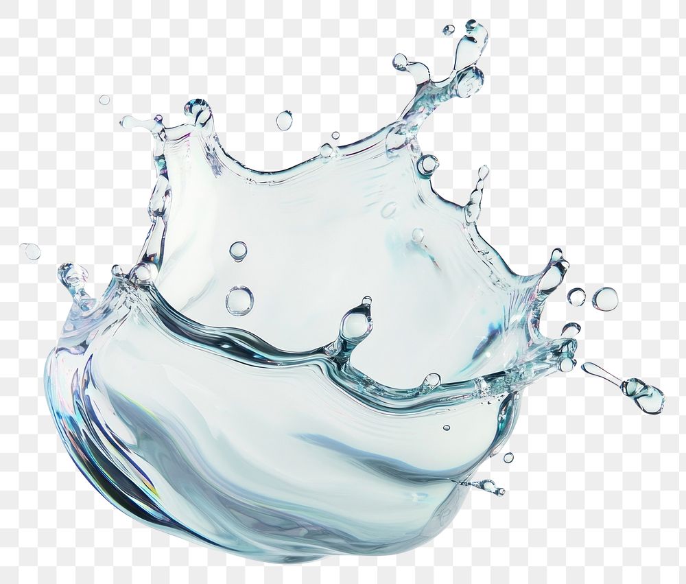Clear gel splash droplets water | Free PNG - rawpixel