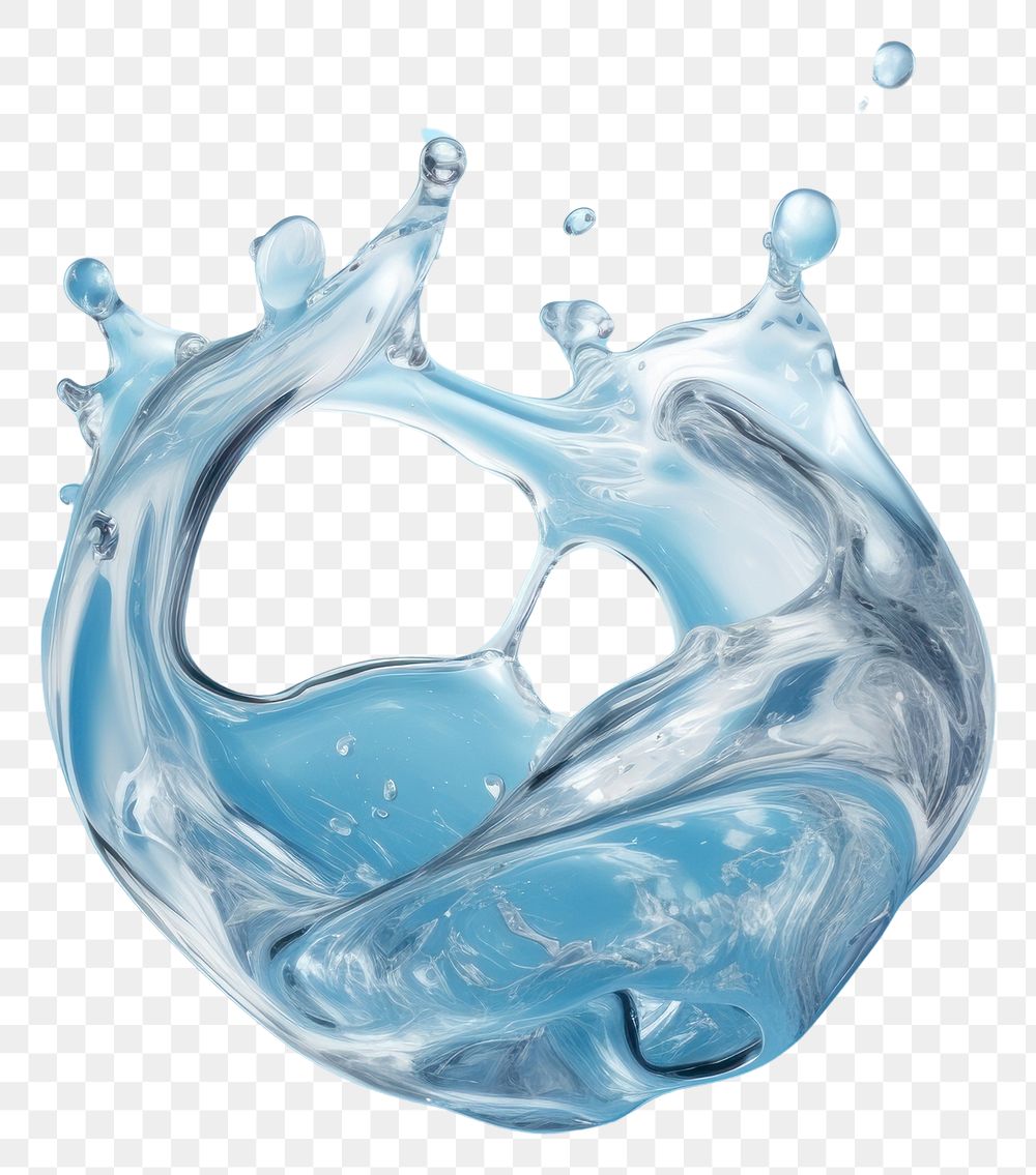 Clear gel splash background effect | Free PNG - rawpixel