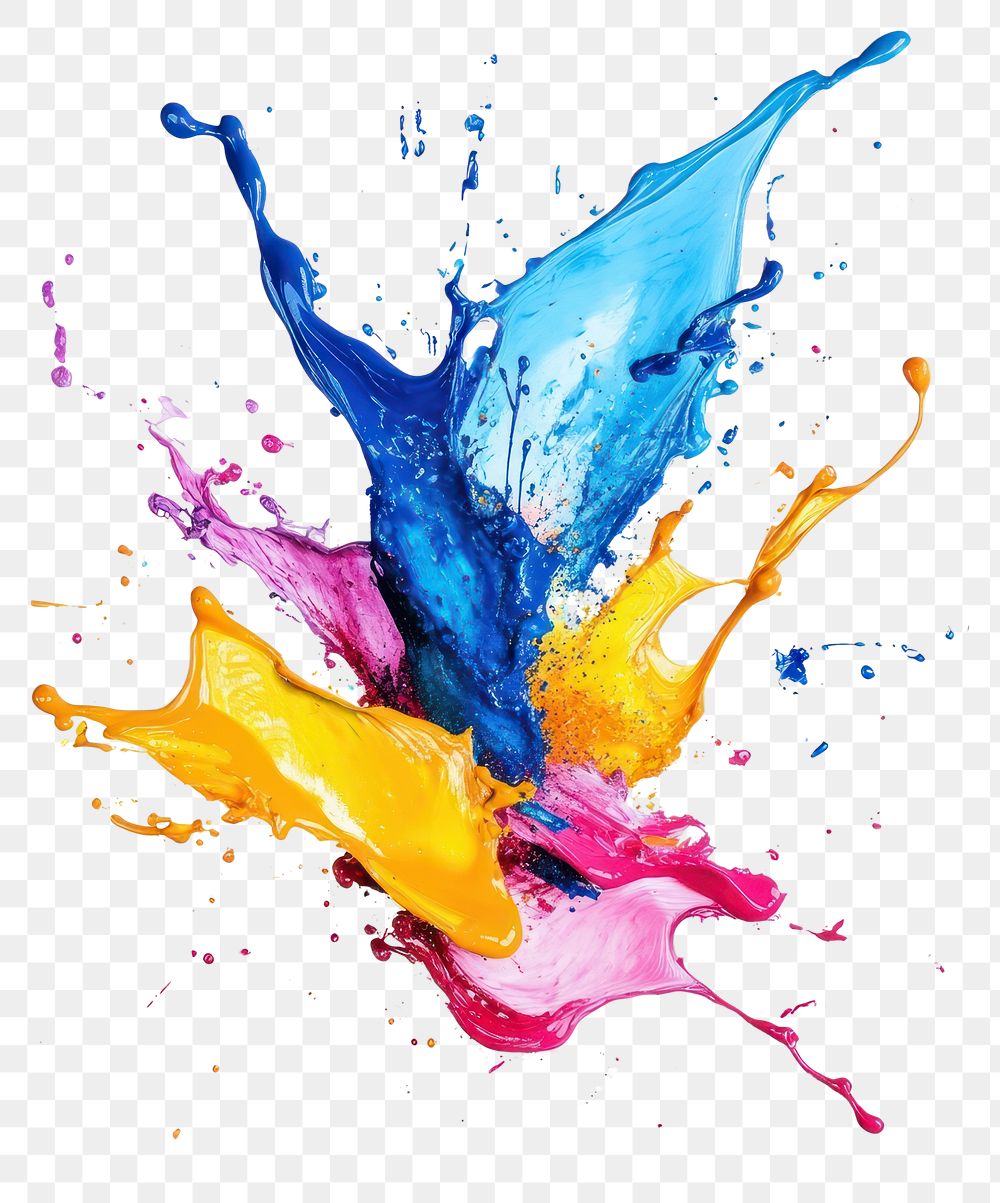 Spray paint splash abstract splashes | Free PNG - rawpixel