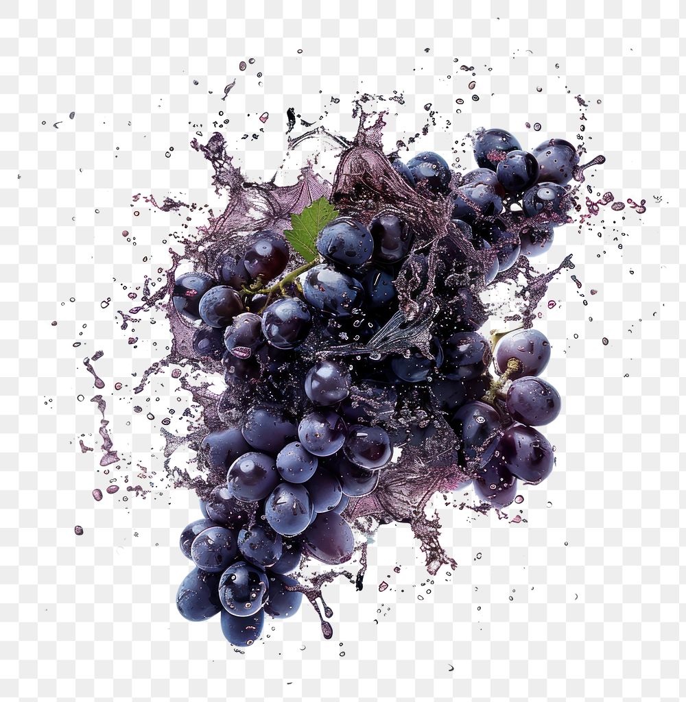 PNG Grapes explosion fruit photography | Free PNG - rawpixel