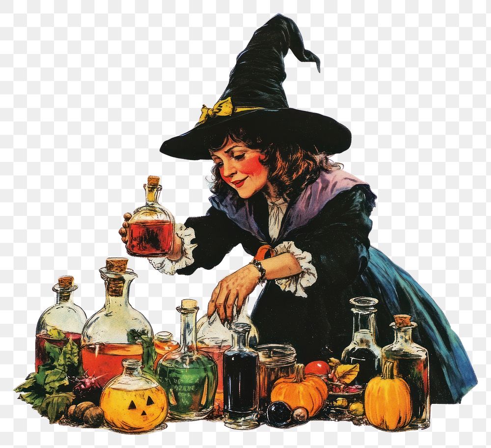PNG Halloween witch potion halloween | Free PNG - rawpixel