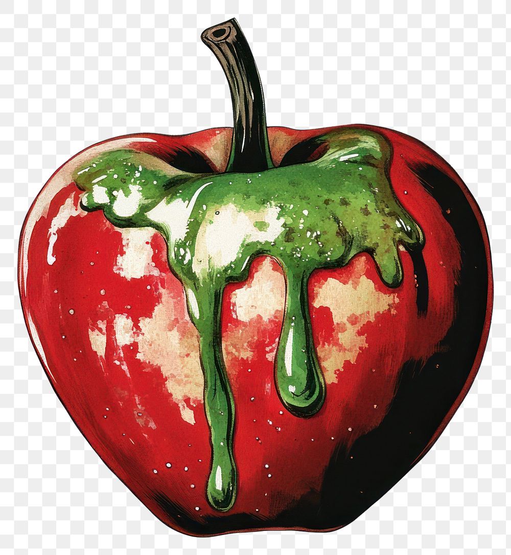 PNG Halloween red poison apple | Premium PNG - rawpixel