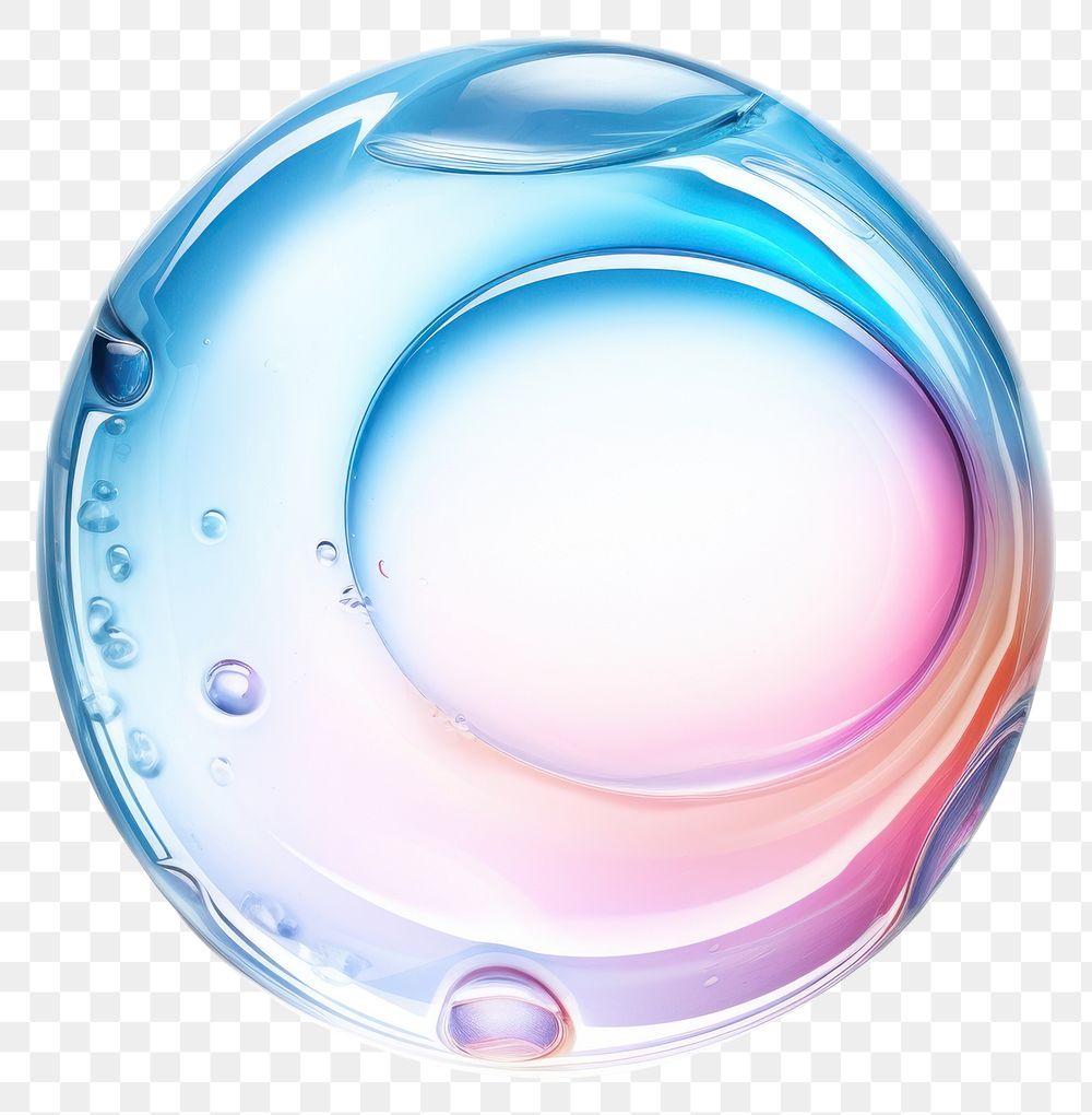 Circle gel drop effect sphere | Free PNG - rawpixel