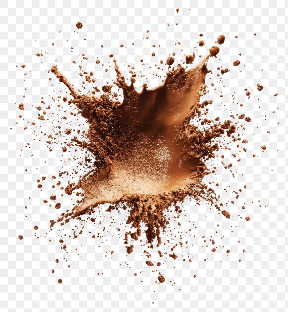 PNG flying coffee powder splash | Free PNG - rawpixel