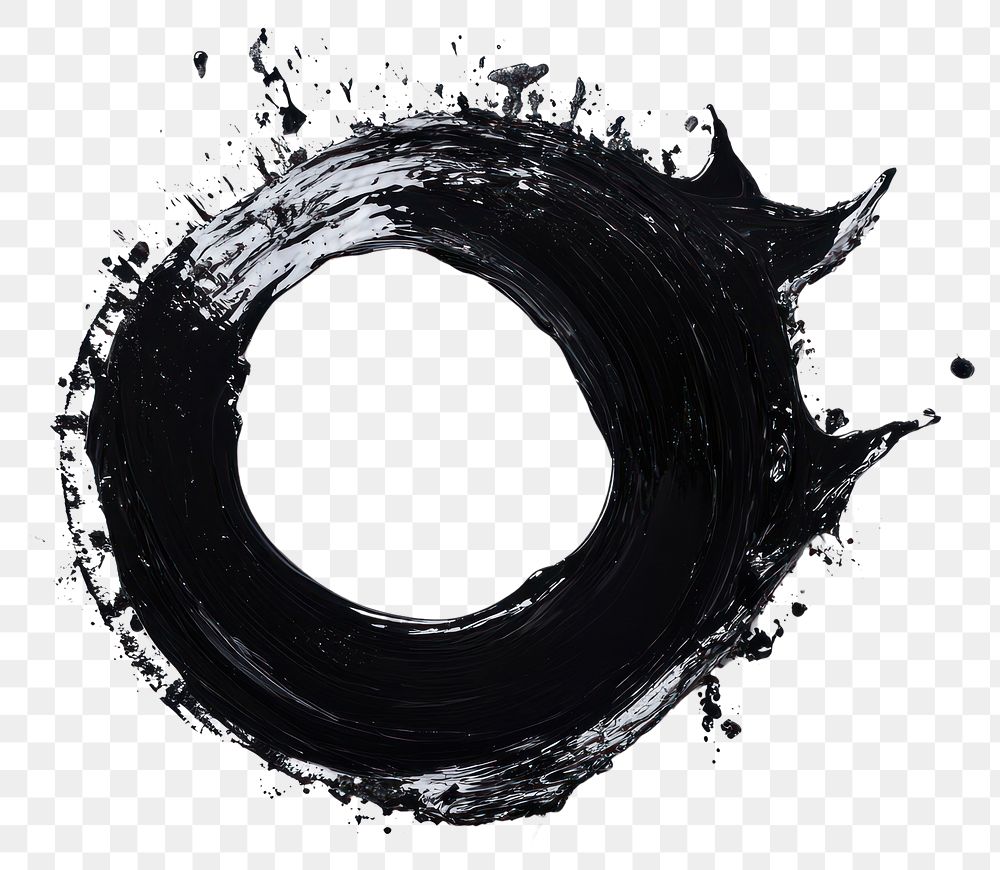 Circle splash effect black. | Free PNG - rawpixel