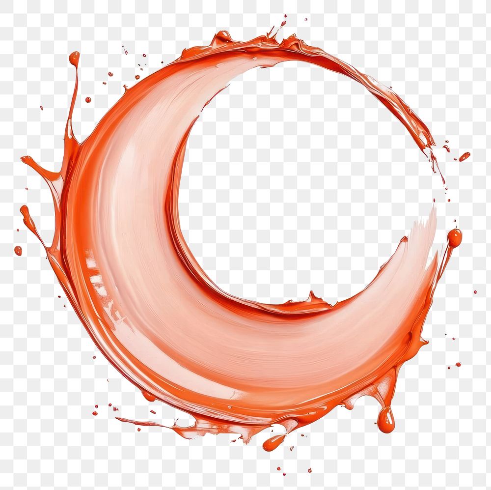 Circle splash paint art. | Free PNG - rawpixel