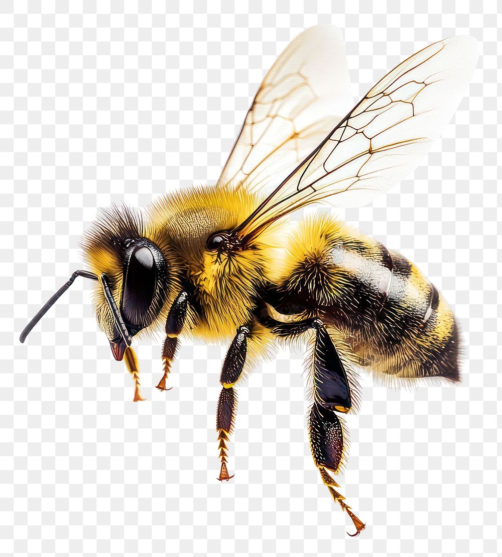 PNG flying bee background honeybee | Free PNG - rawpixel