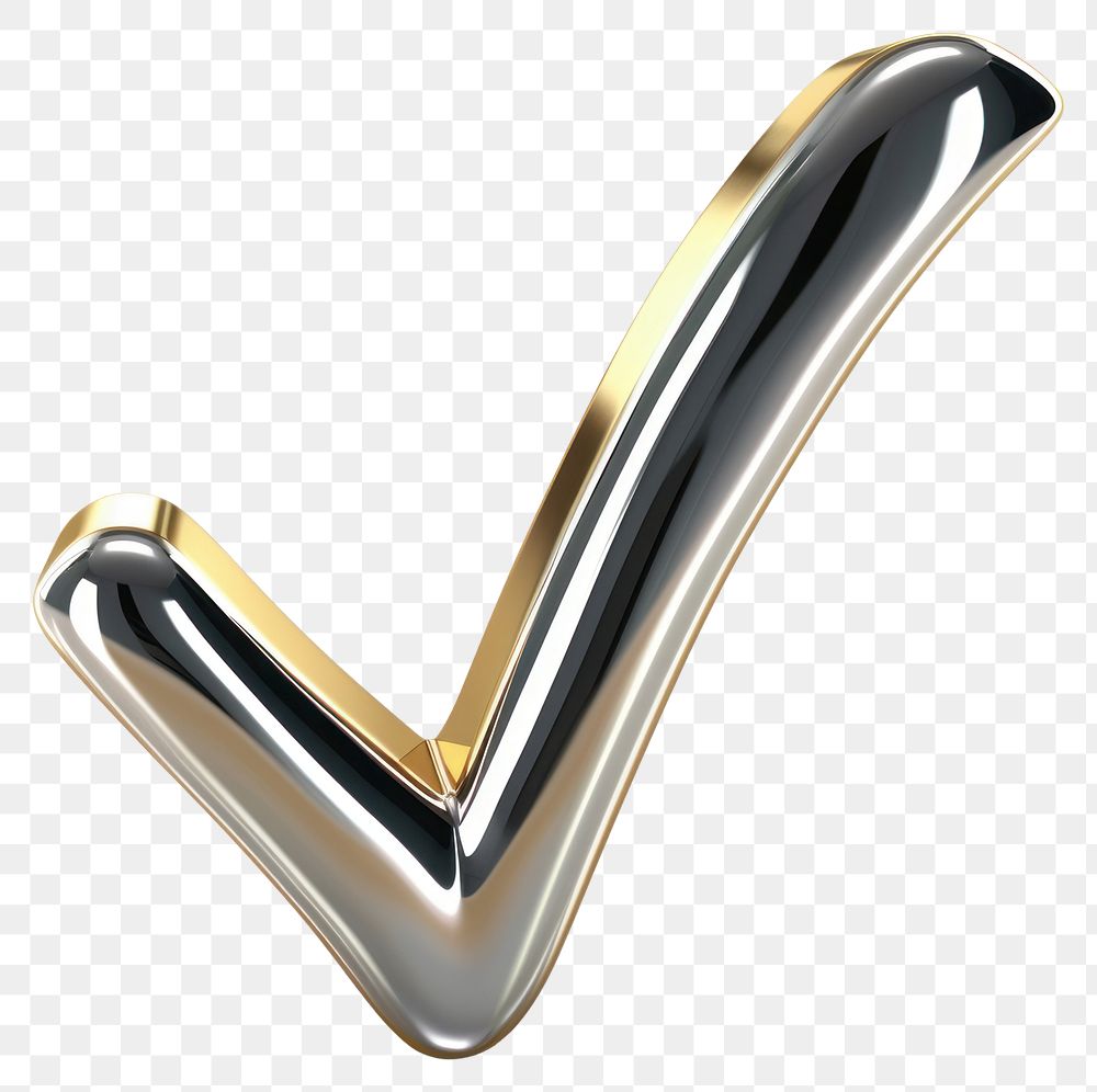 PNG Elegant metallic check mark | Premium PNG - rawpixel