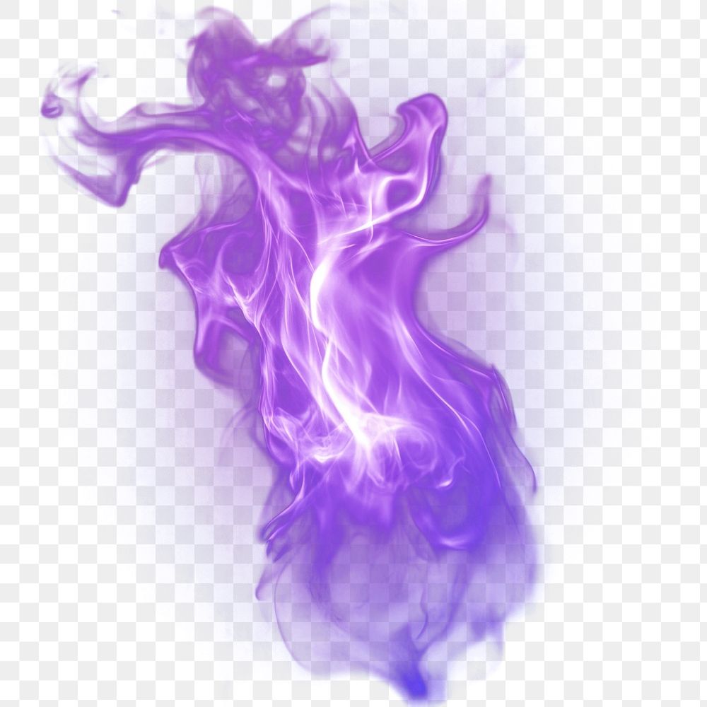 Droped shaped purple fire bonfire | Premium PNG - rawpixel