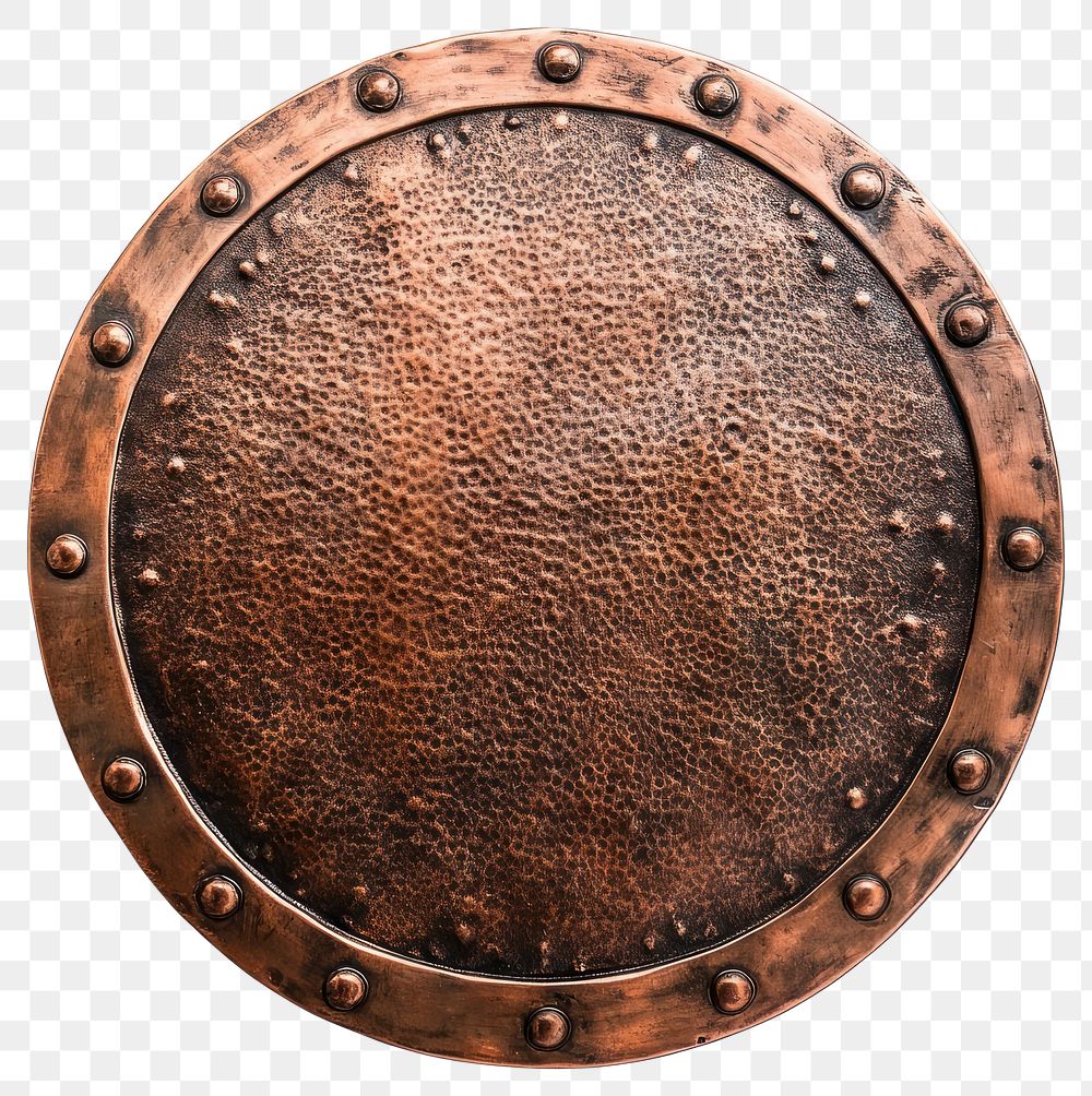 PNG Antique round metal shield | Free PNG - rawpixel