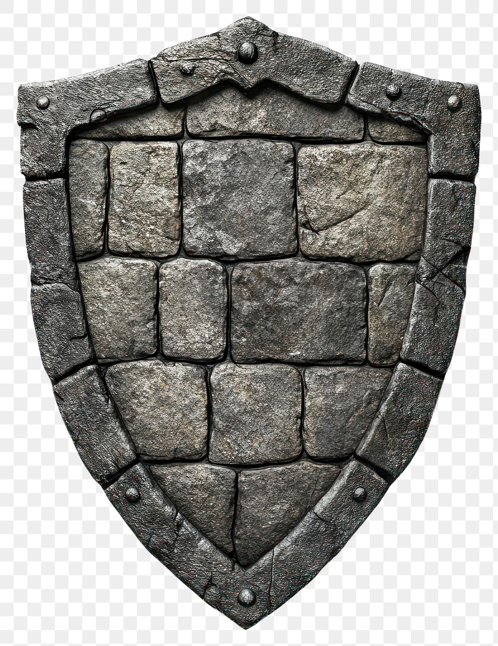 PNG Medieval stone shield design | Free PNG - rawpixel