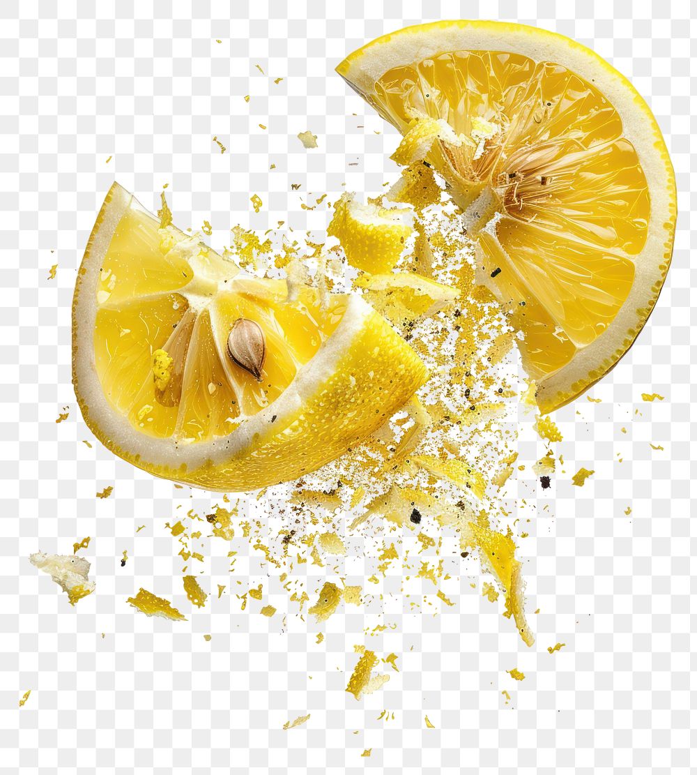 PNG Dried lemon explosion food | Free PNG - rawpixel