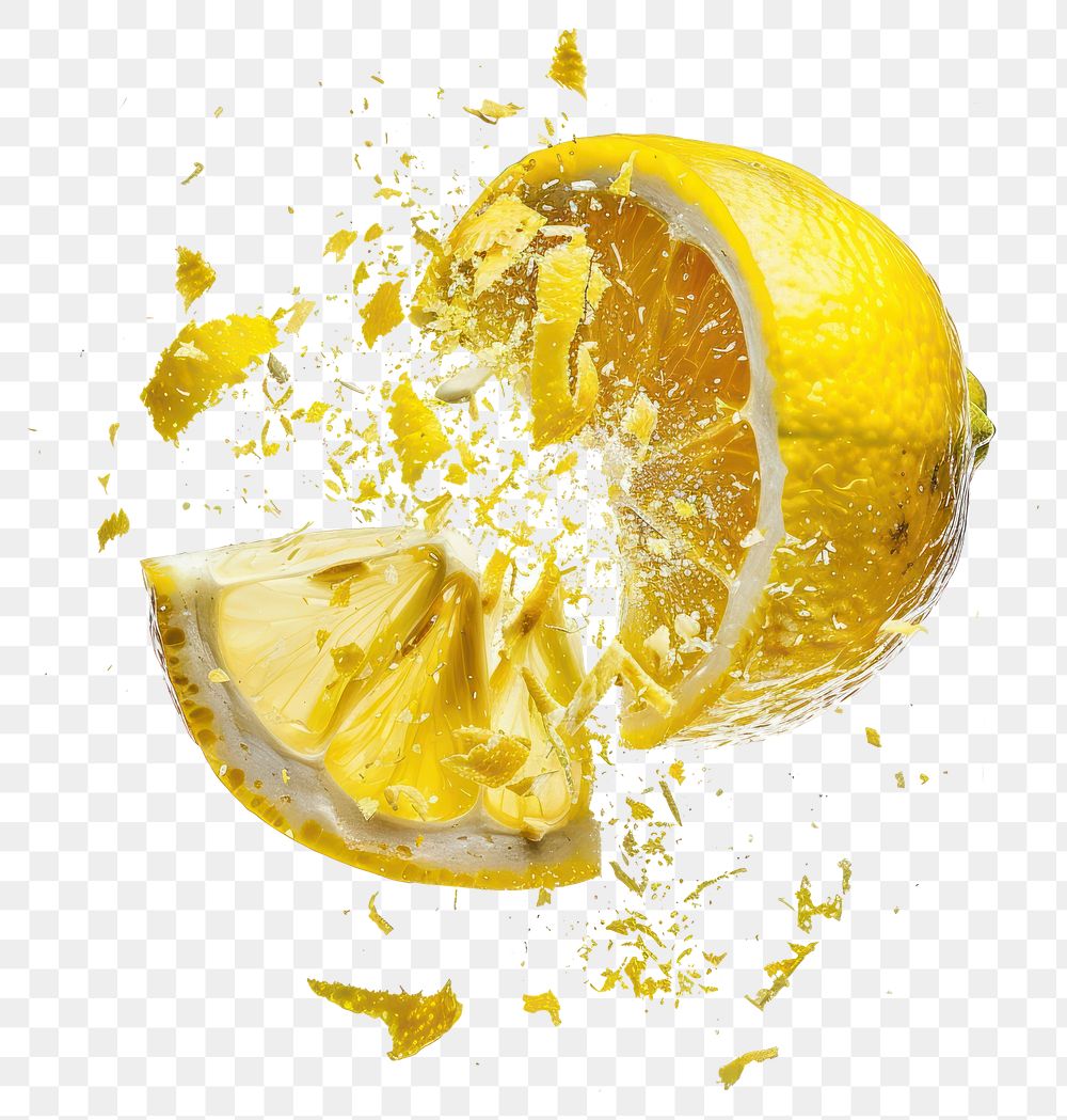PNG Dried lemon explosion food | Free PNG - rawpixel