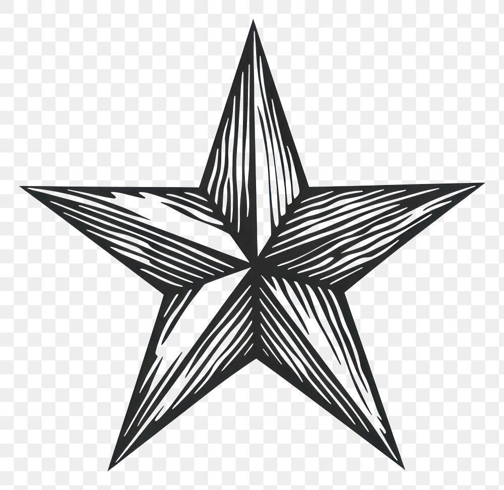 PNG Hand-drawn star vector illustration | Free PNG - rawpixel