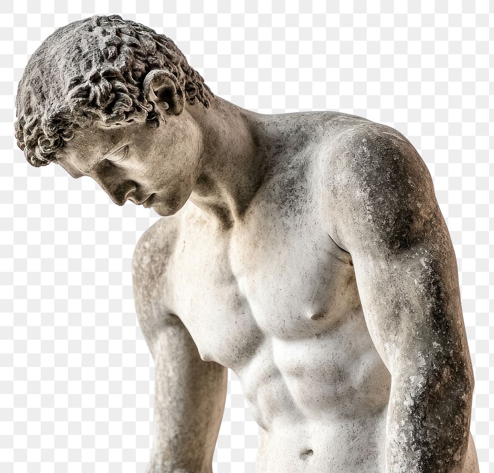 Greek sculpture person statue adult. | Free PNG - rawpixel