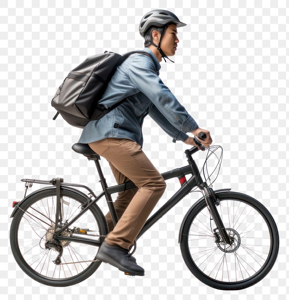 asian man riding bike sports | Free PNG - rawpixel