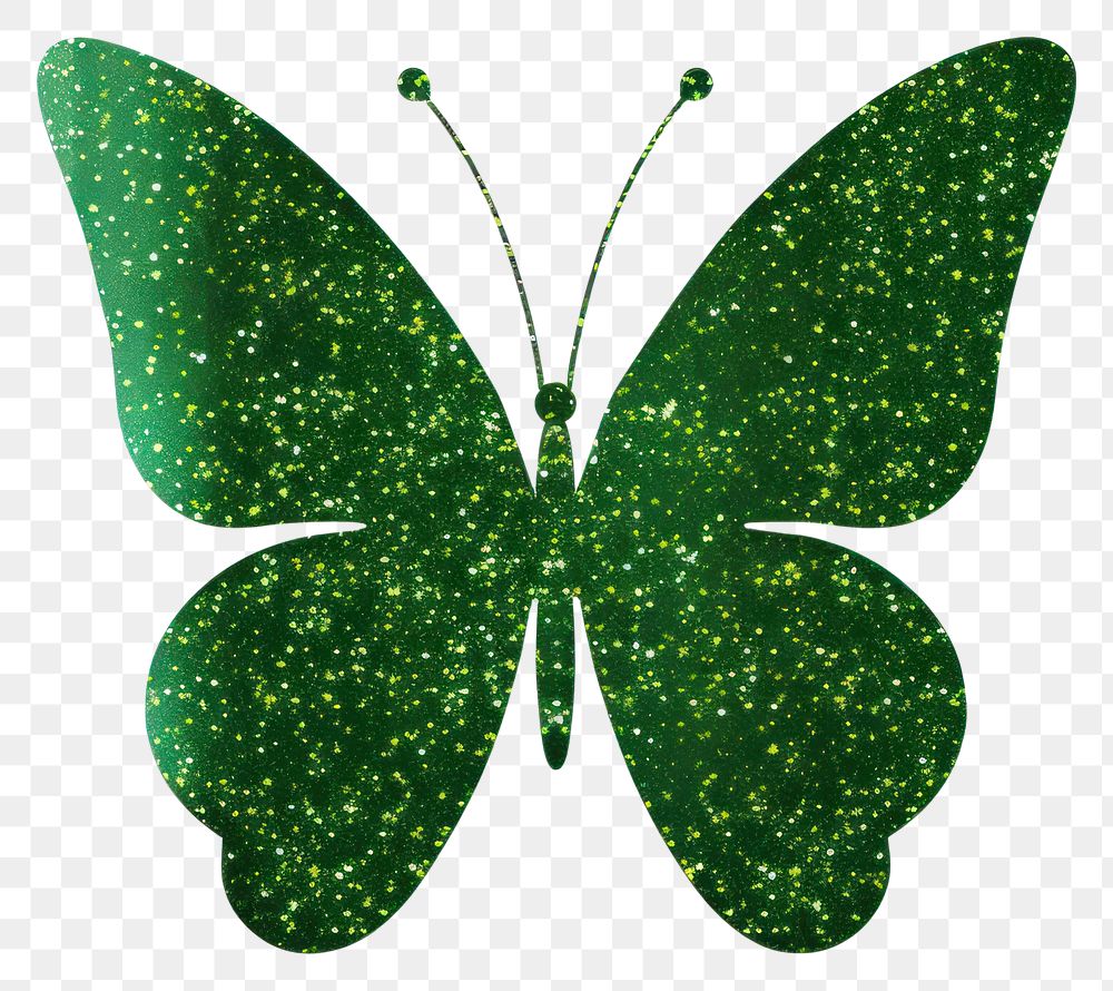 PNG Green butterfly icon plant | Free PNG - rawpixel