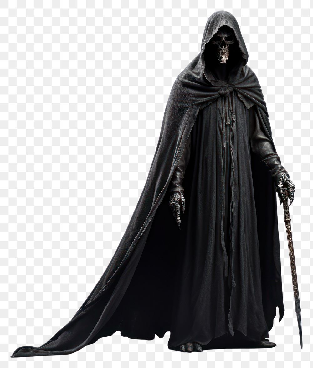 Grim reaper adult white background | Premium PNG - rawpixel