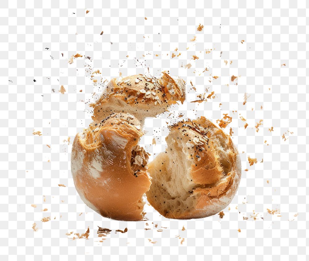 PNG Exploding bread food explosion | Free PNG - rawpixel