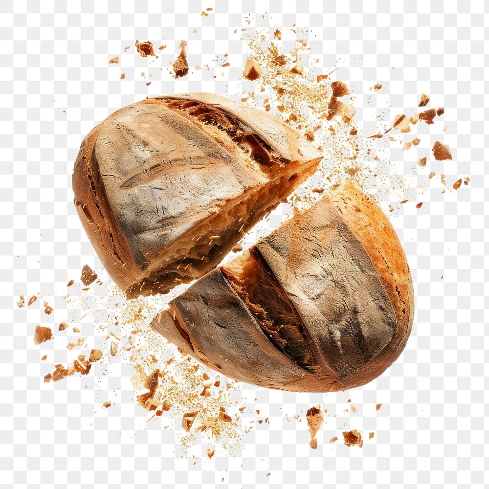 PNG Exploding bread food breaking | Free PNG - rawpixel
