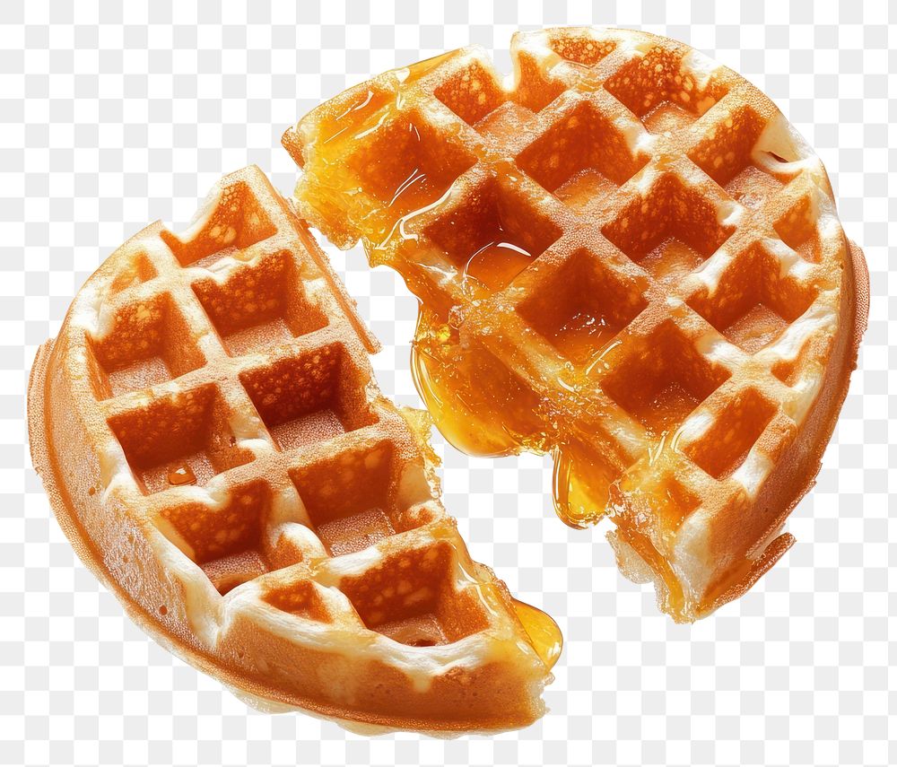 PNG Exploding honey waffle waffles | Free PNG - rawpixel