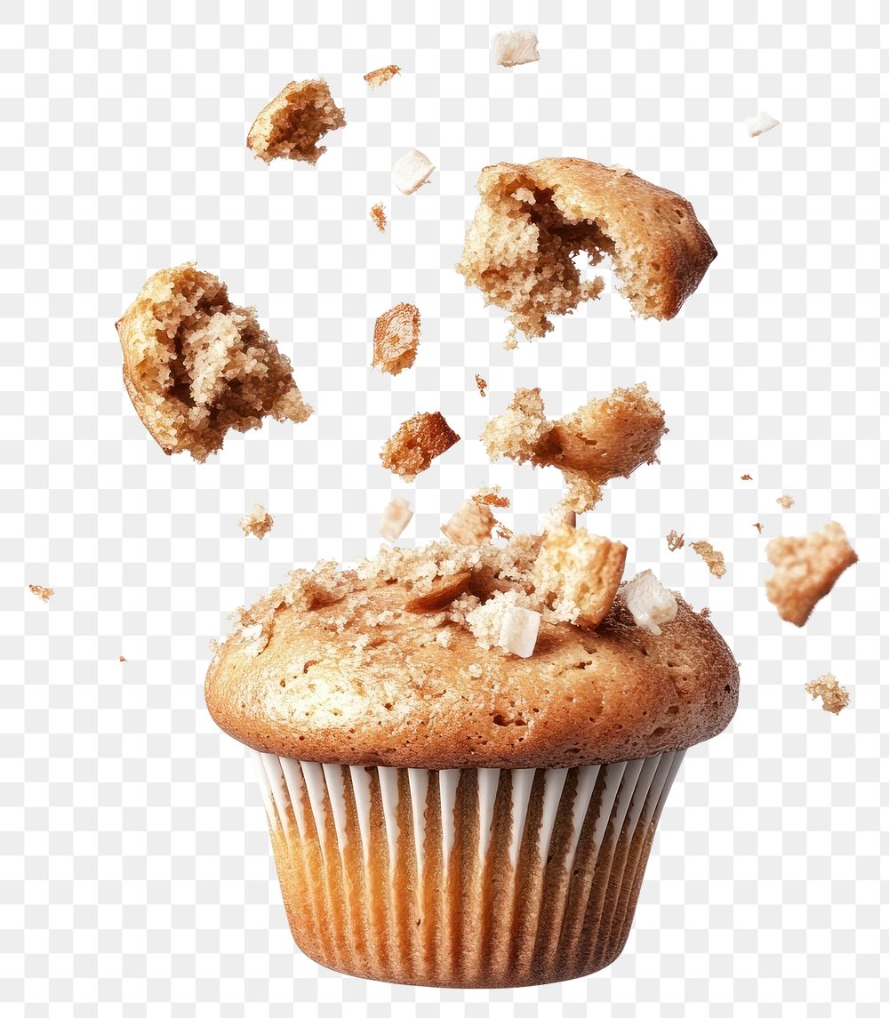 PNG Exploding muffin background dessert | Free PNG - rawpixel