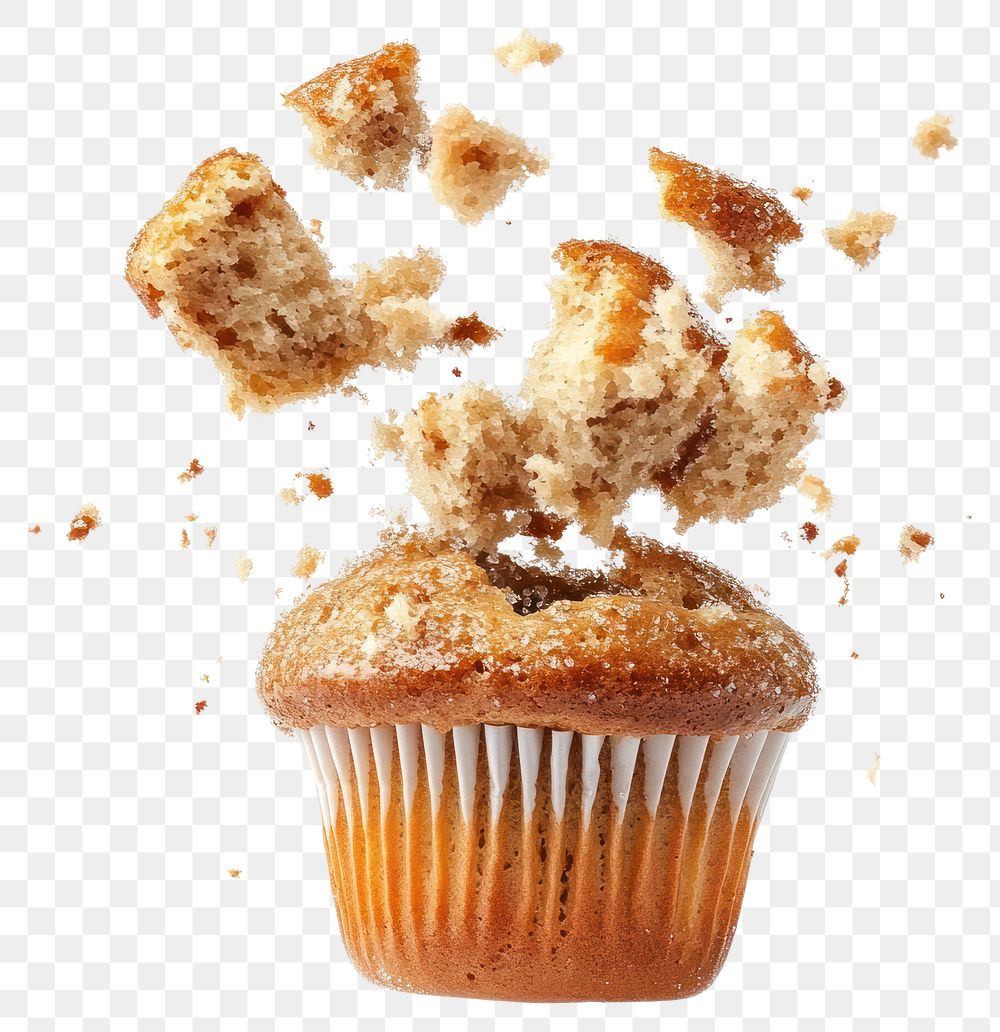 PNG Exploding muffin background dessert | Free PNG - rawpixel