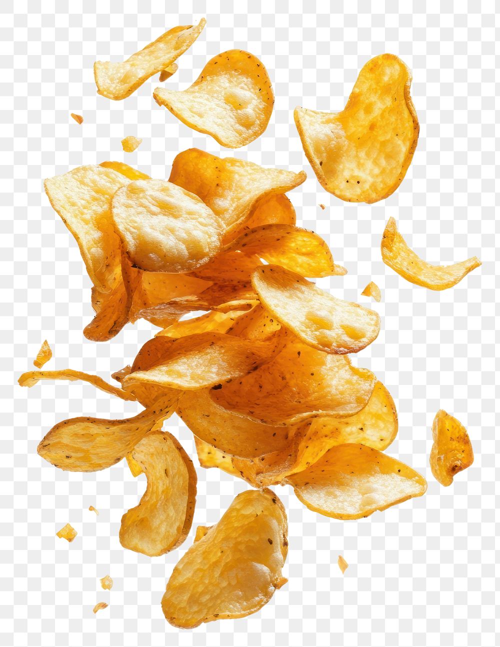 PNG Exploding potato chips snack | Free PNG - rawpixel