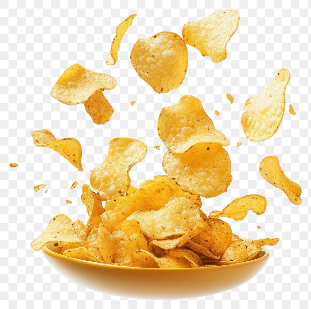 PNG Exploding potato chips snack | Free PNG - rawpixel