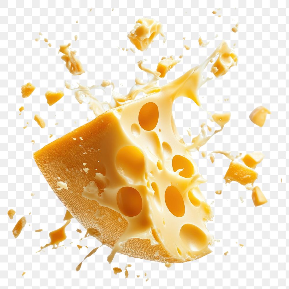 PNG Exploding real cheese food | Free PNG - rawpixel