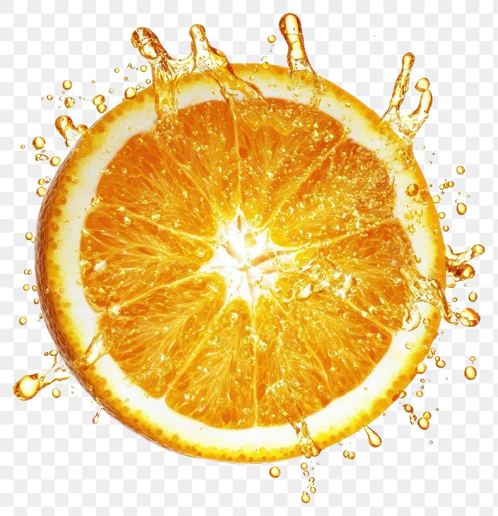 PNG Exploding real cut orange | Free PNG - rawpixel