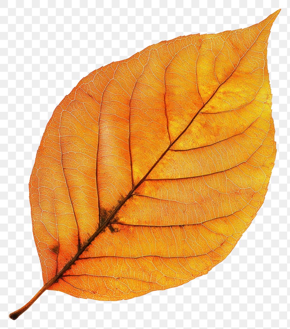 PNG Real Autumn leaf isolated | Premium PNG - rawpixel