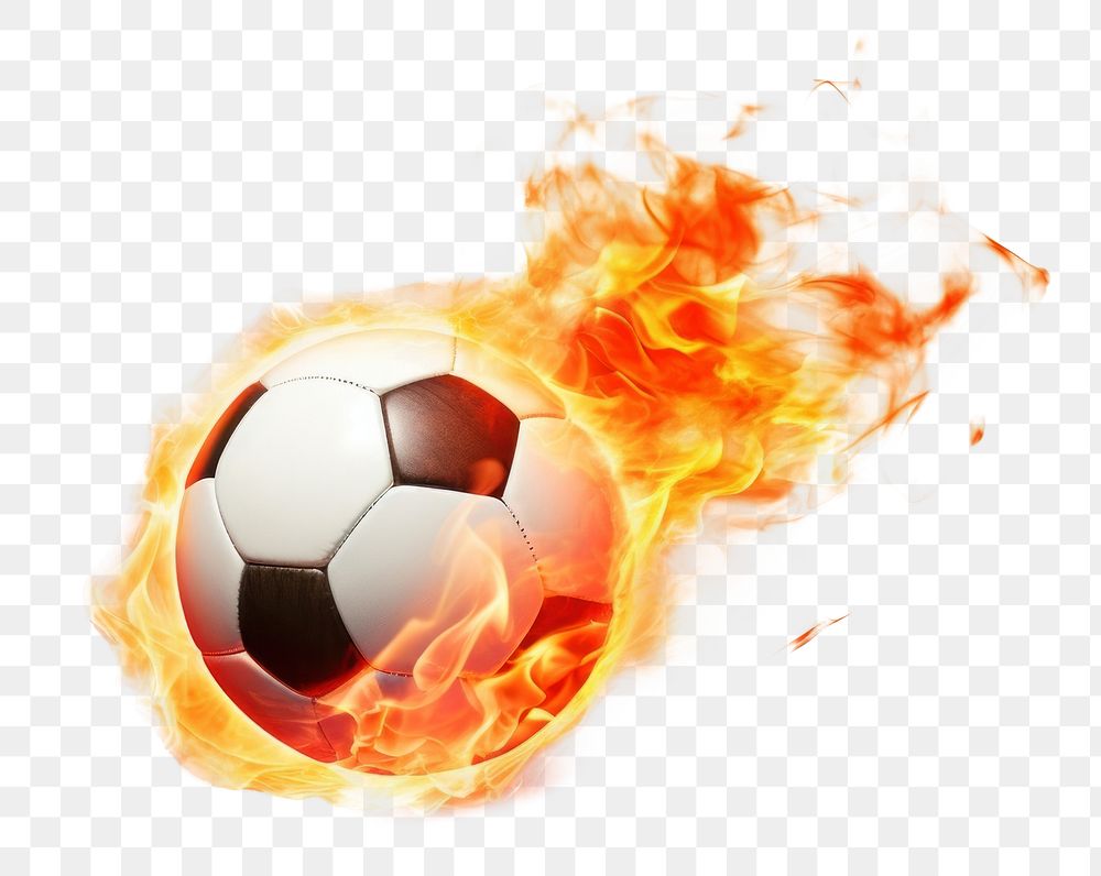 PNG Photography Burning Football sports | Free PNG - rawpixel