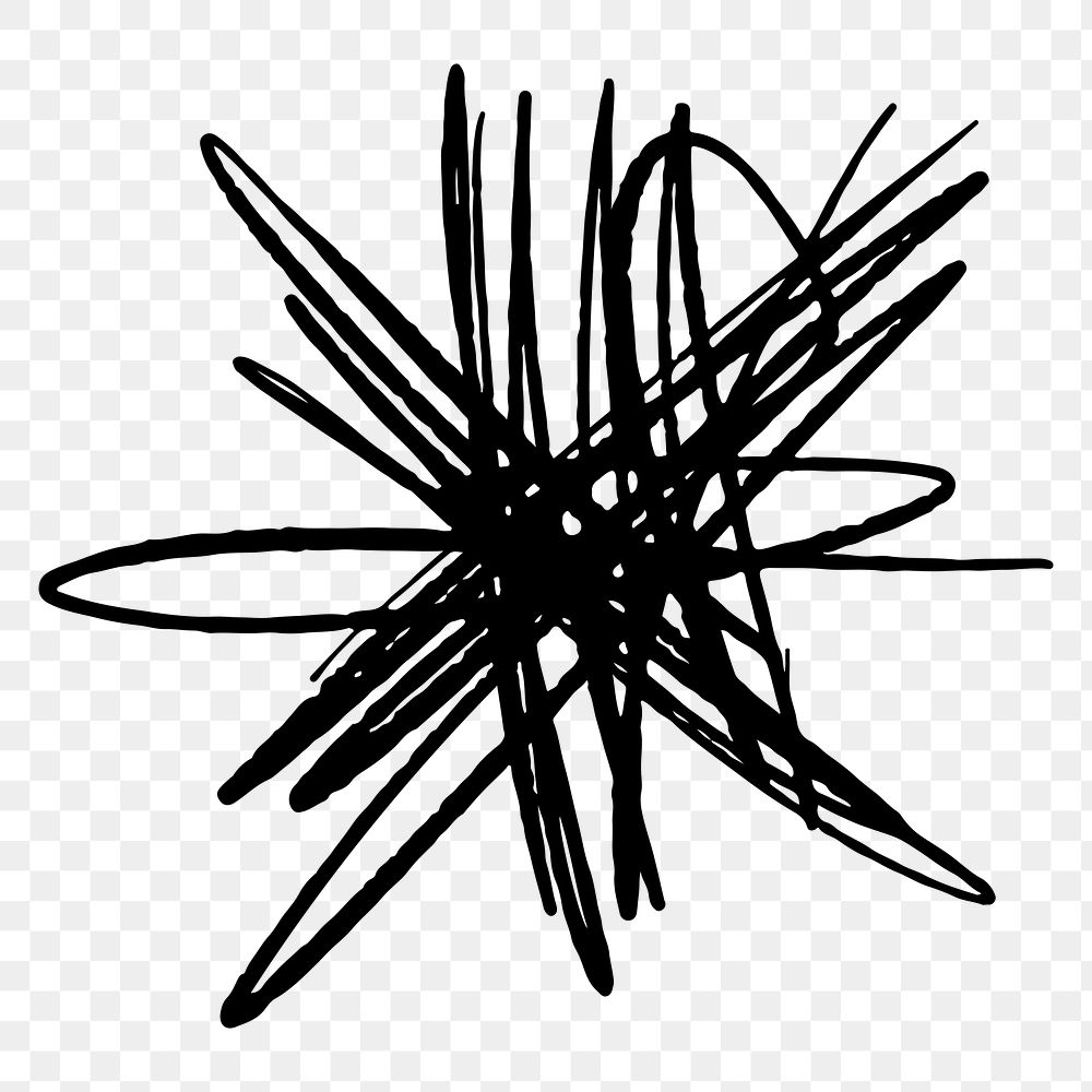 PNG Abstract black scribble, transparent | Free PNG - rawpixel