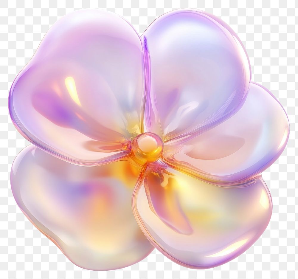 Aesthetic flower iridescent accessories chandelier | Free PNG - rawpixel