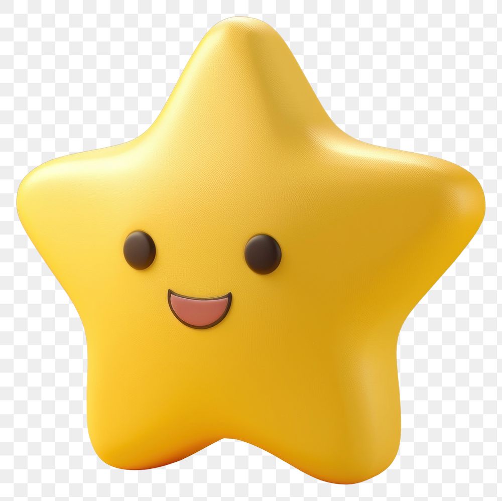 PNG Cute smiling yellow star | Free PNG - rawpixel