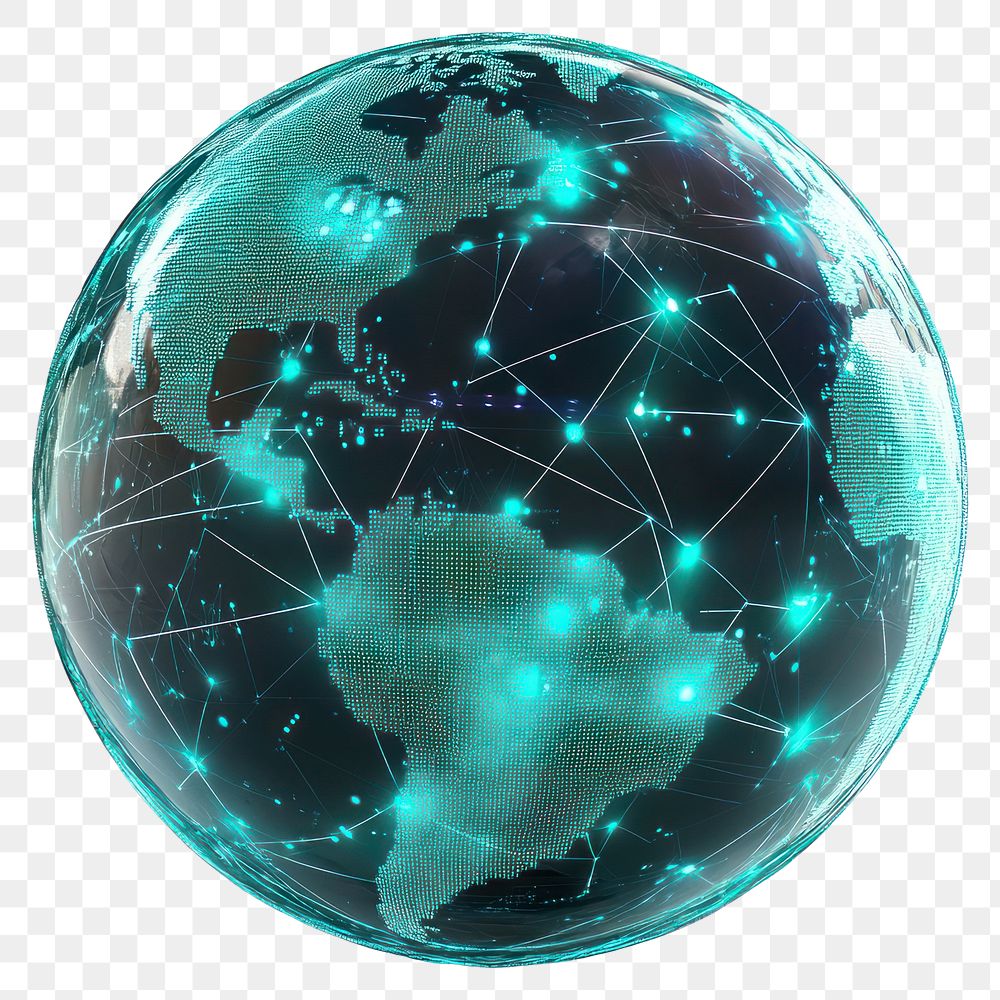 PNG Digital global network connections | Free PNG - rawpixel